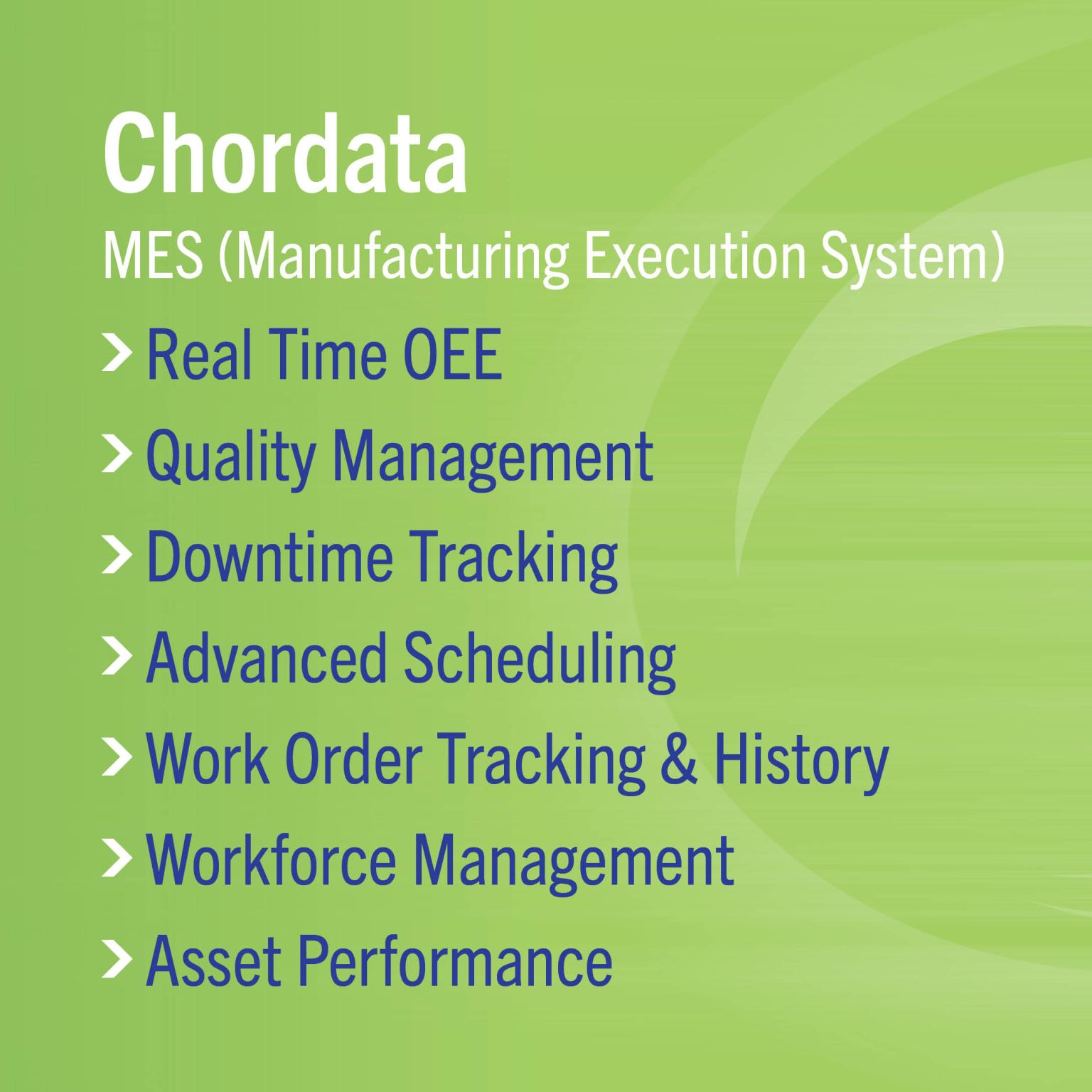 Chordata: A Highly-Configurable MES Solution | Polaris Automation