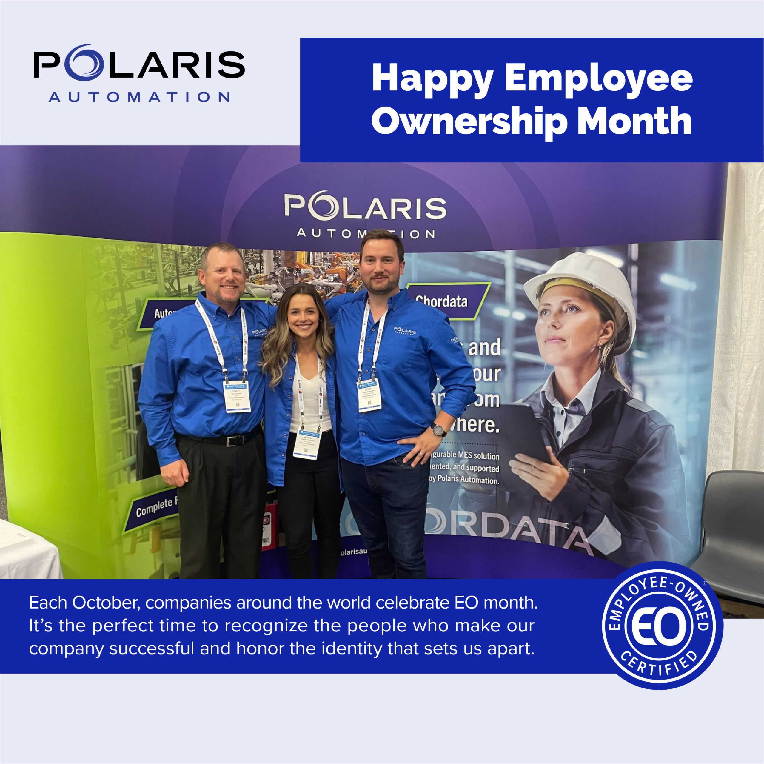 October is Employee Ownership Month | Polaris Automation