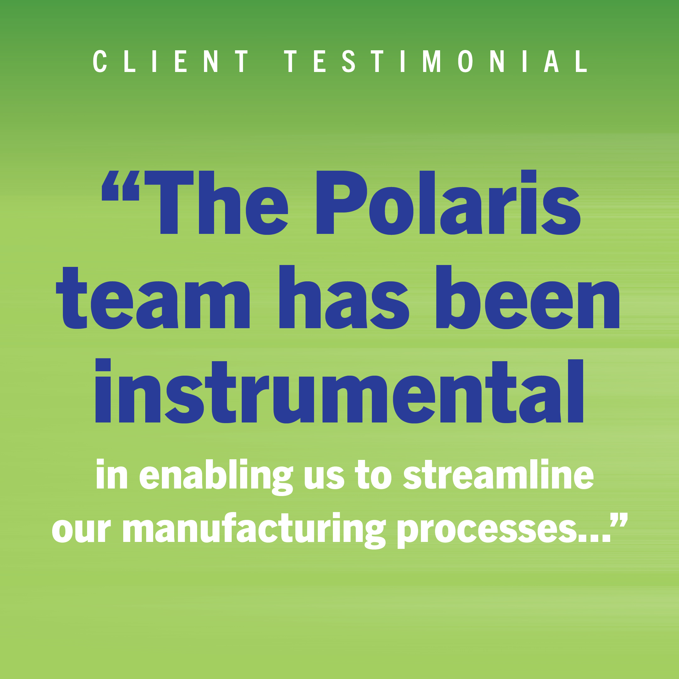 MES success spotlight | Polaris Automation